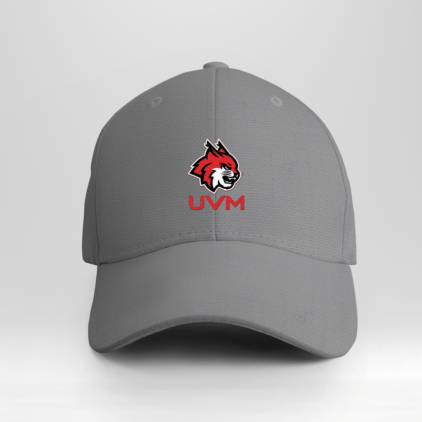 Gorra gris logo linces UVM rojo – UVM Store