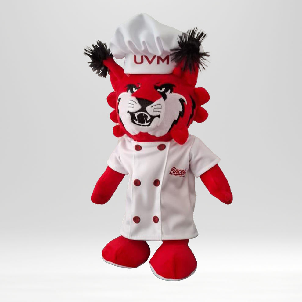 Peluche de mascota chef – UVM Store